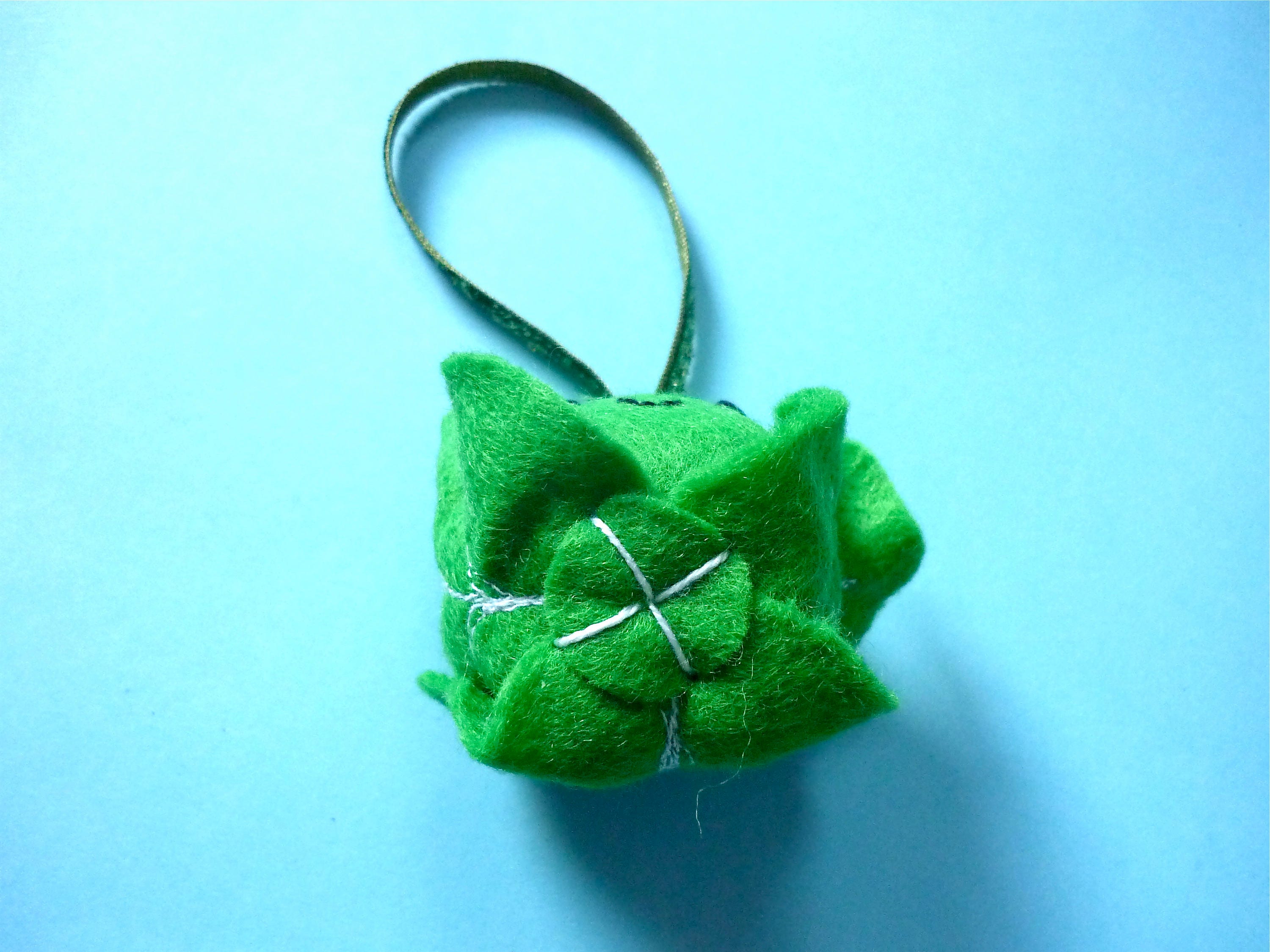 Brussel Sprout Christmas Decoration. Felt Sprout Christmas - Etsy UK