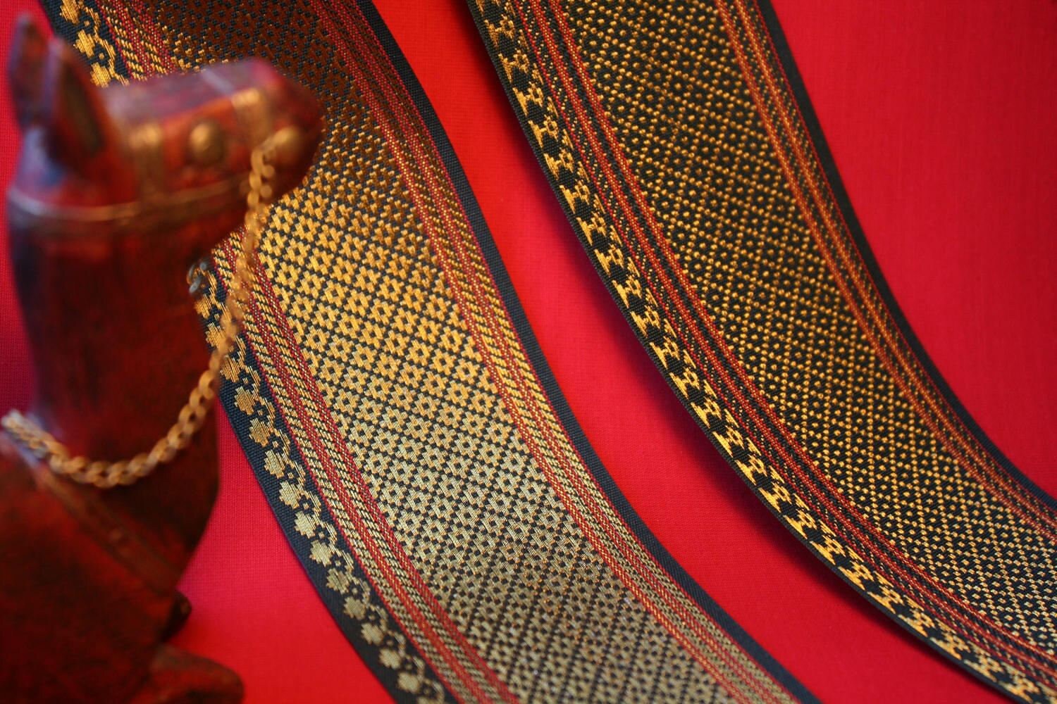 Brocade Border Different Colours Ribbon Width: 60 Mm - Etsy