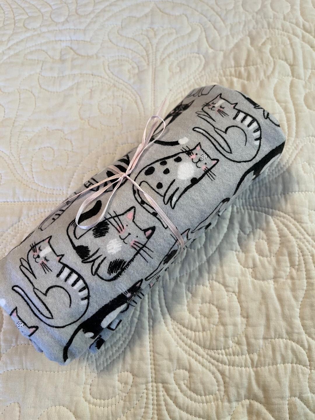 Kitten Pack and Play, Gray Cat Crib Sheet, for Baby or Toddler ...