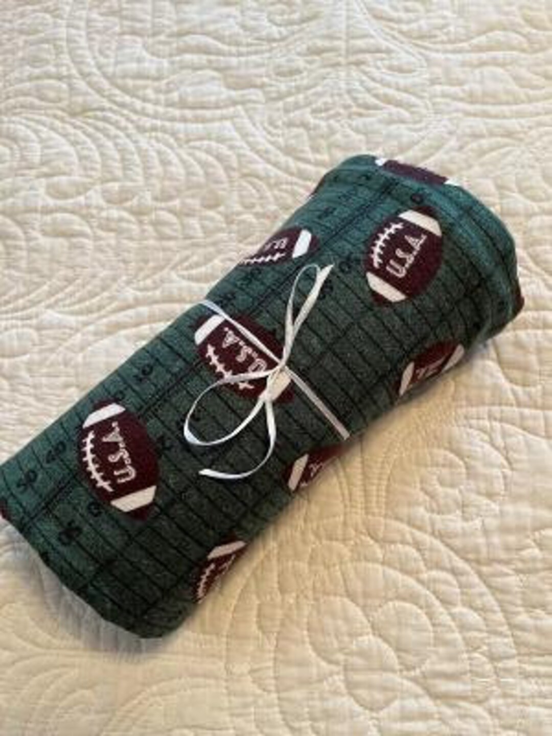 Football Pack and Play Sheet, for Baby, Portable Crib Sheet, Baby Gift ...