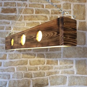 Large Ceiling Light Pendant Bar Light Table Light Chandelier Wooden ...