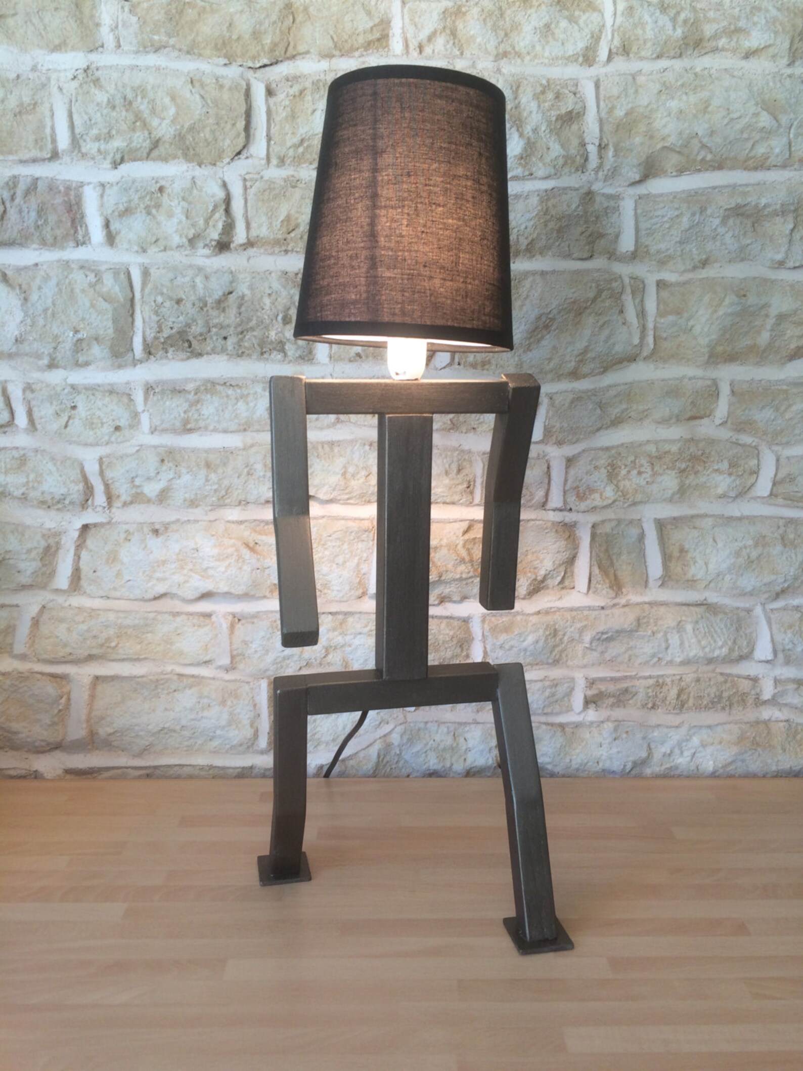 Modern Table Lamp Unusual Gift Abstract Lamp Home Gift - Etsy