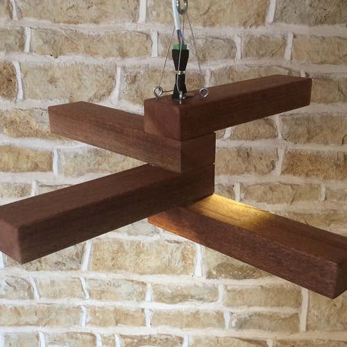 Rustic Pendant Light Wood Ceiling Light Kitchen Island Light | Etsy