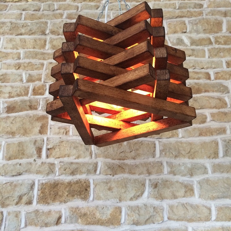 Rustic Ceiling Light Rustic Light Fixture Rustic Wood - Etsy