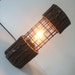 Rustic Lamp Log Light Log Lamp Desk Lamp Industrial Lamp Cage - Etsy