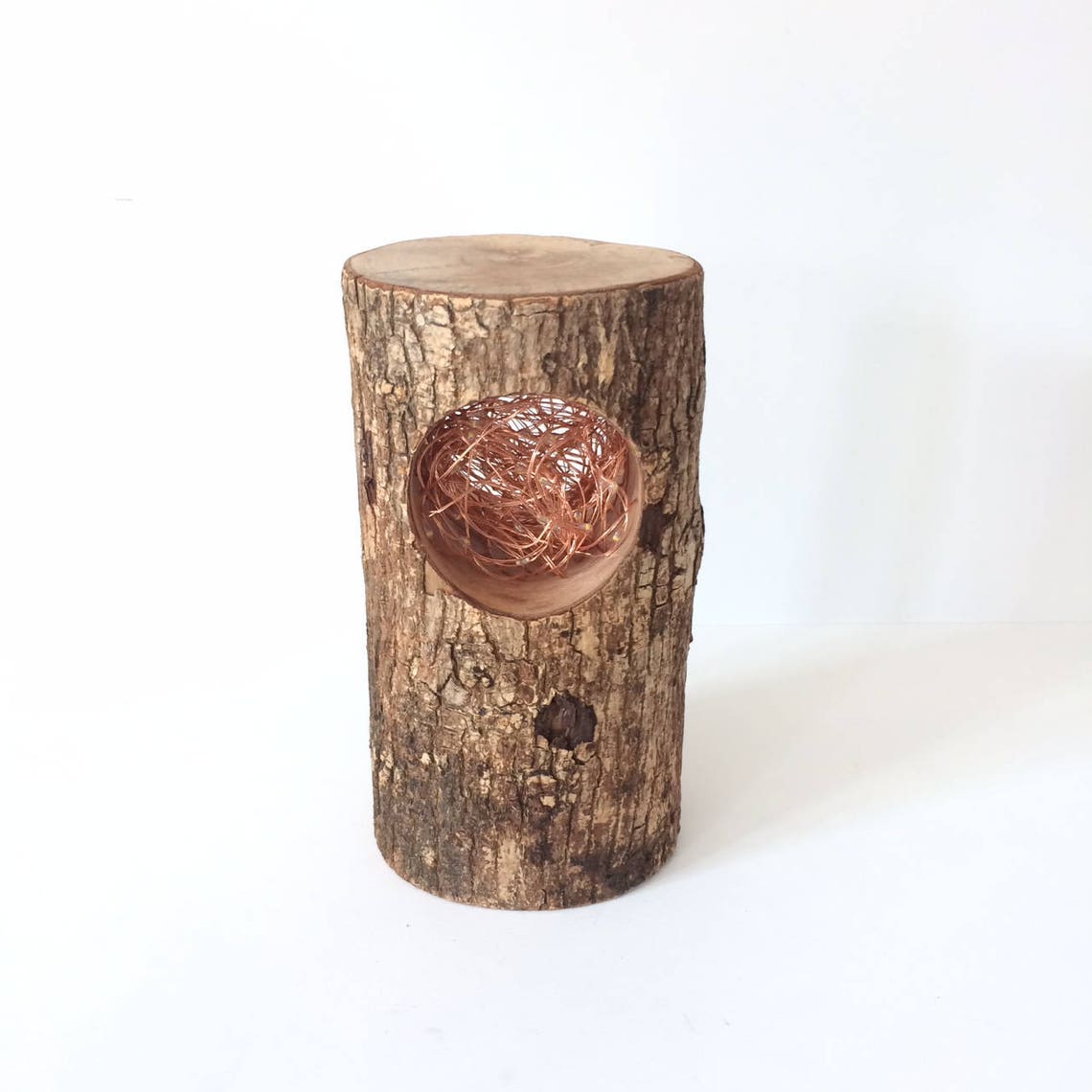 Log Lamp Log Light Rustic Lamp Rustic Lantern Desk Lamp - Etsy