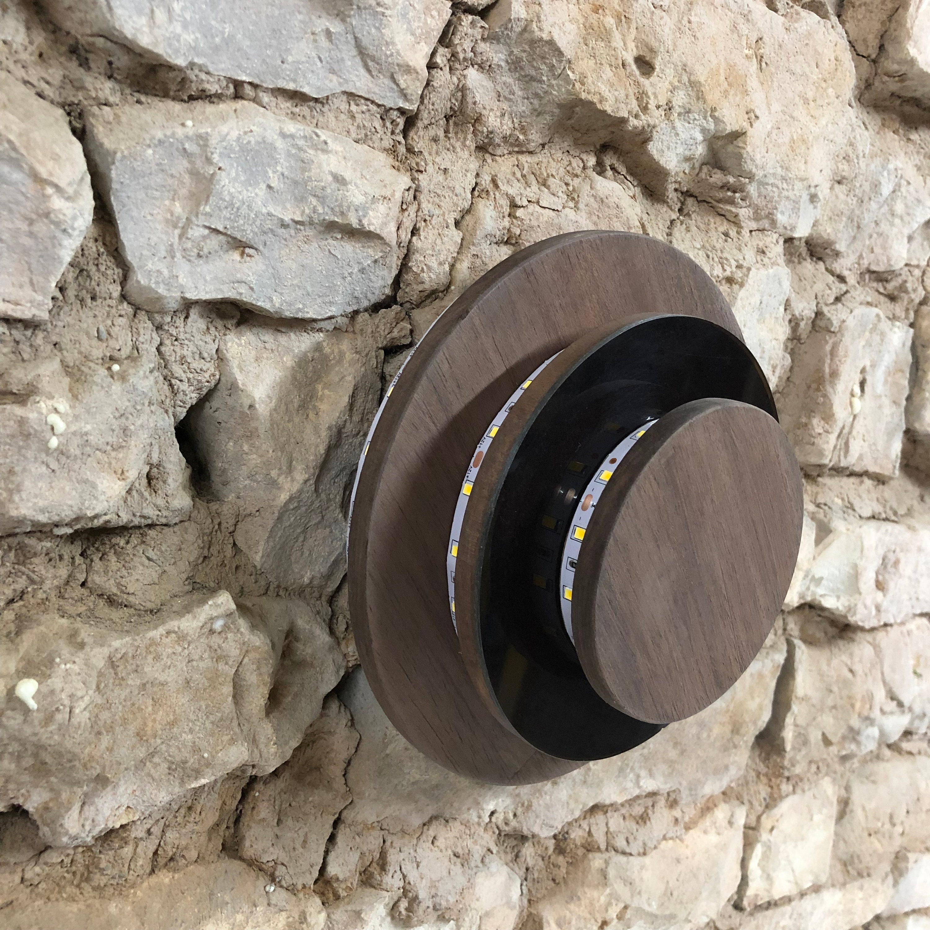 Round Wall Light Round Sconce Led Wall Light Led Sconce - Etsy UK