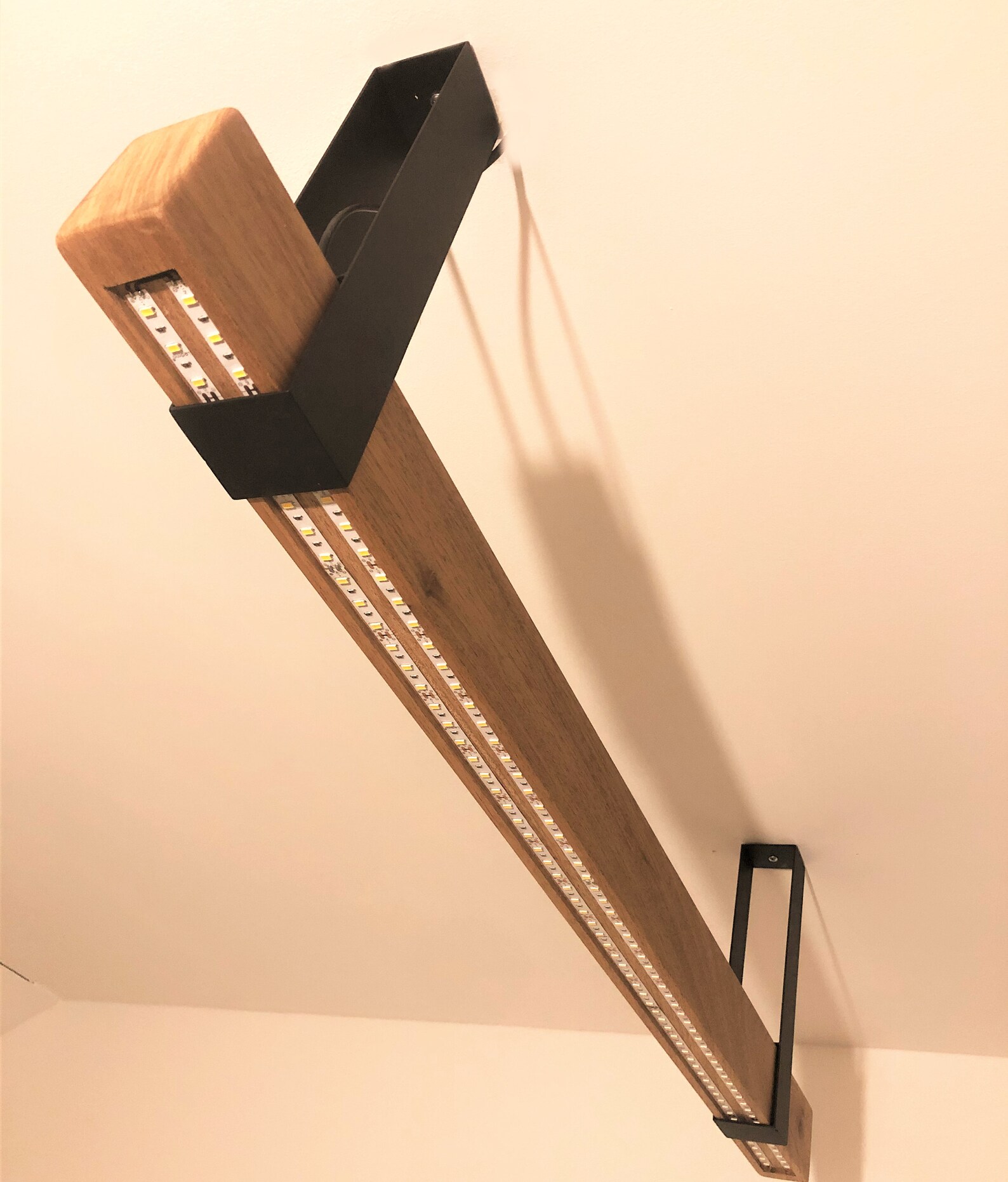 Wood Ceiling Light Wood Light Fixture Wood Beam Light Wood - Etsy