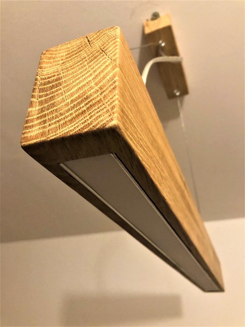 Oak Beam Light Oak Wood Light Rustic Oak Light Oak Light - Etsy