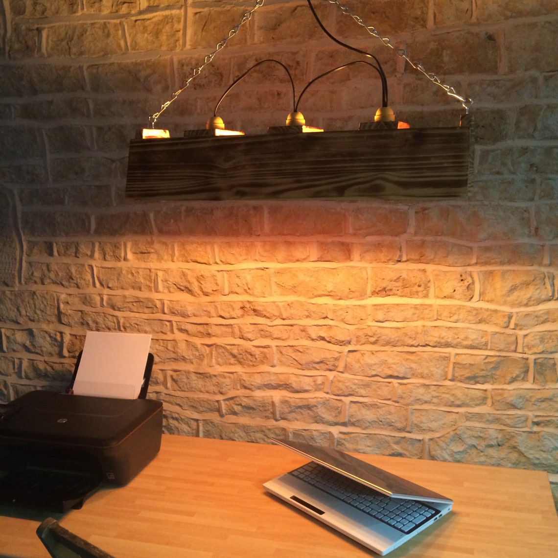 Pool Table Light Wooden Chandelier Wooden Pendant Light | Etsy Canada