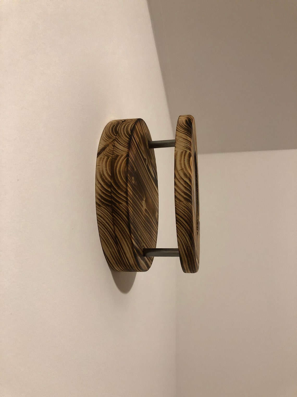 Unique Lighting Wooden Light Wooden Wall Light Rustic | Etsy