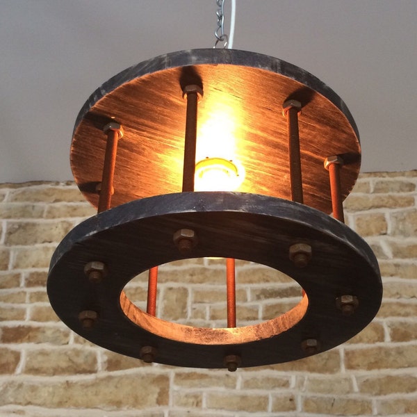 Rustic Cage Light - Etsy