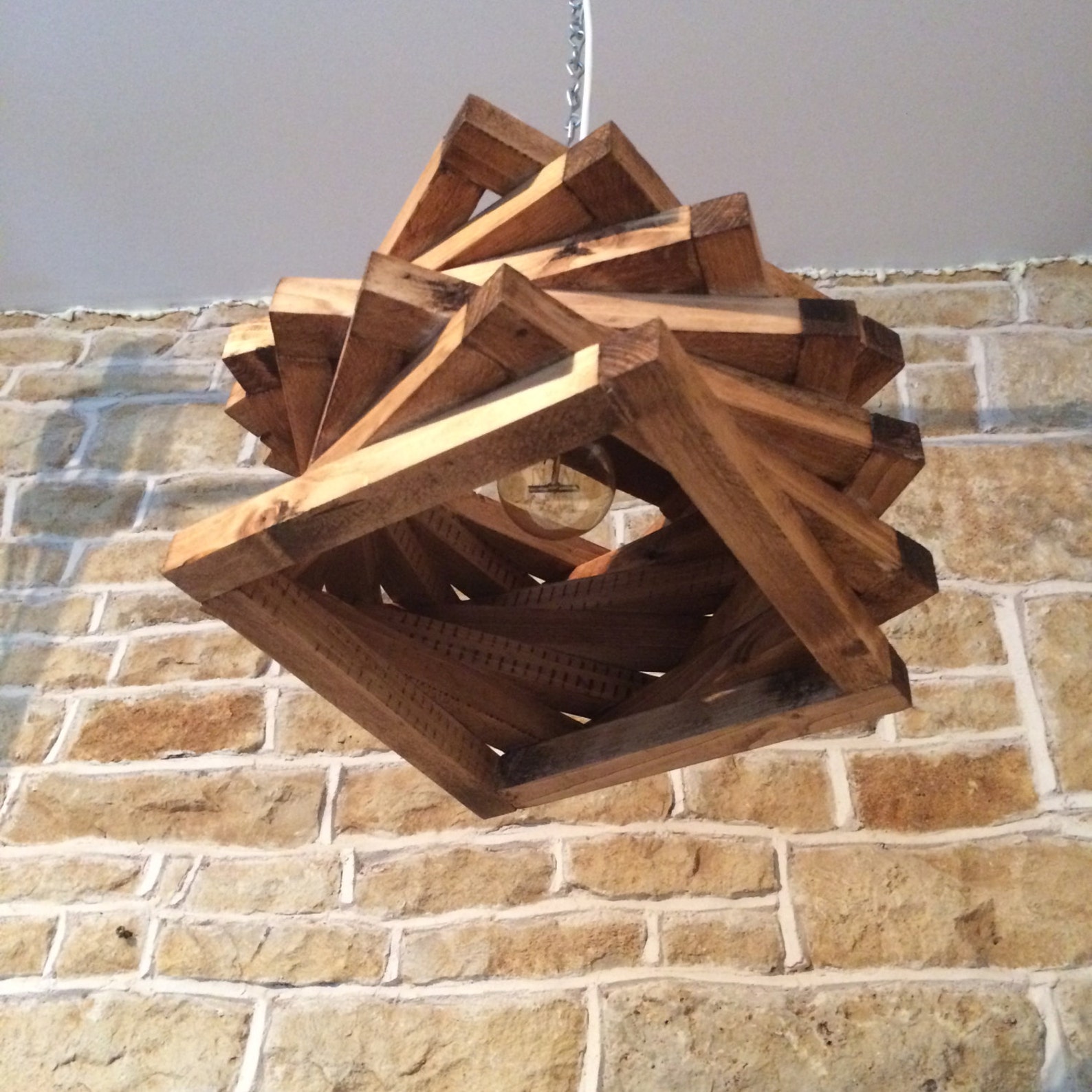 Rustic Wood Light Rustic Ceiling Light Wood Light Fixture | Etsy