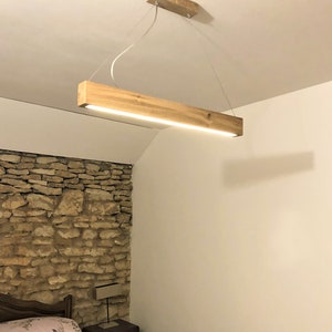 Oak Beam Light, Oak Wood Light, Rustic Oak Light, Oak Light, Oak ...