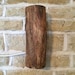 Rustic Wall Light, Rustic Sconce, Woodland Style, Log Lamp, Log Light ...