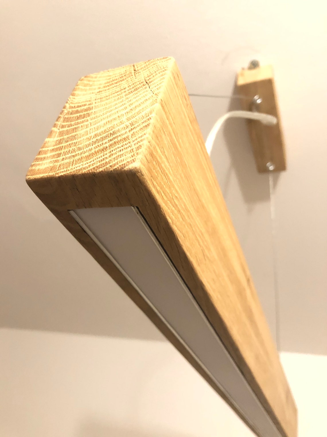 Oak Beam Light Oak Wood Light Rustic Oak Light Oak Light - Etsy