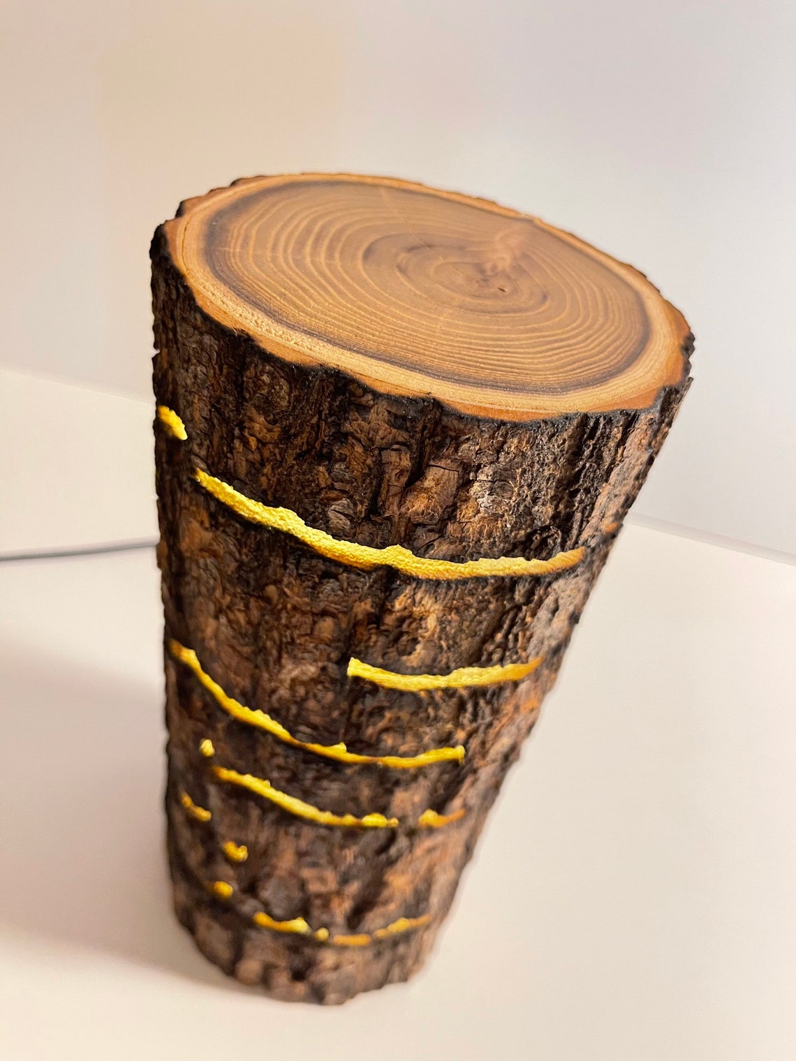 Led Lamp Led Log Lamp Log Light Contemporary Lamp Desk - Etsy UK