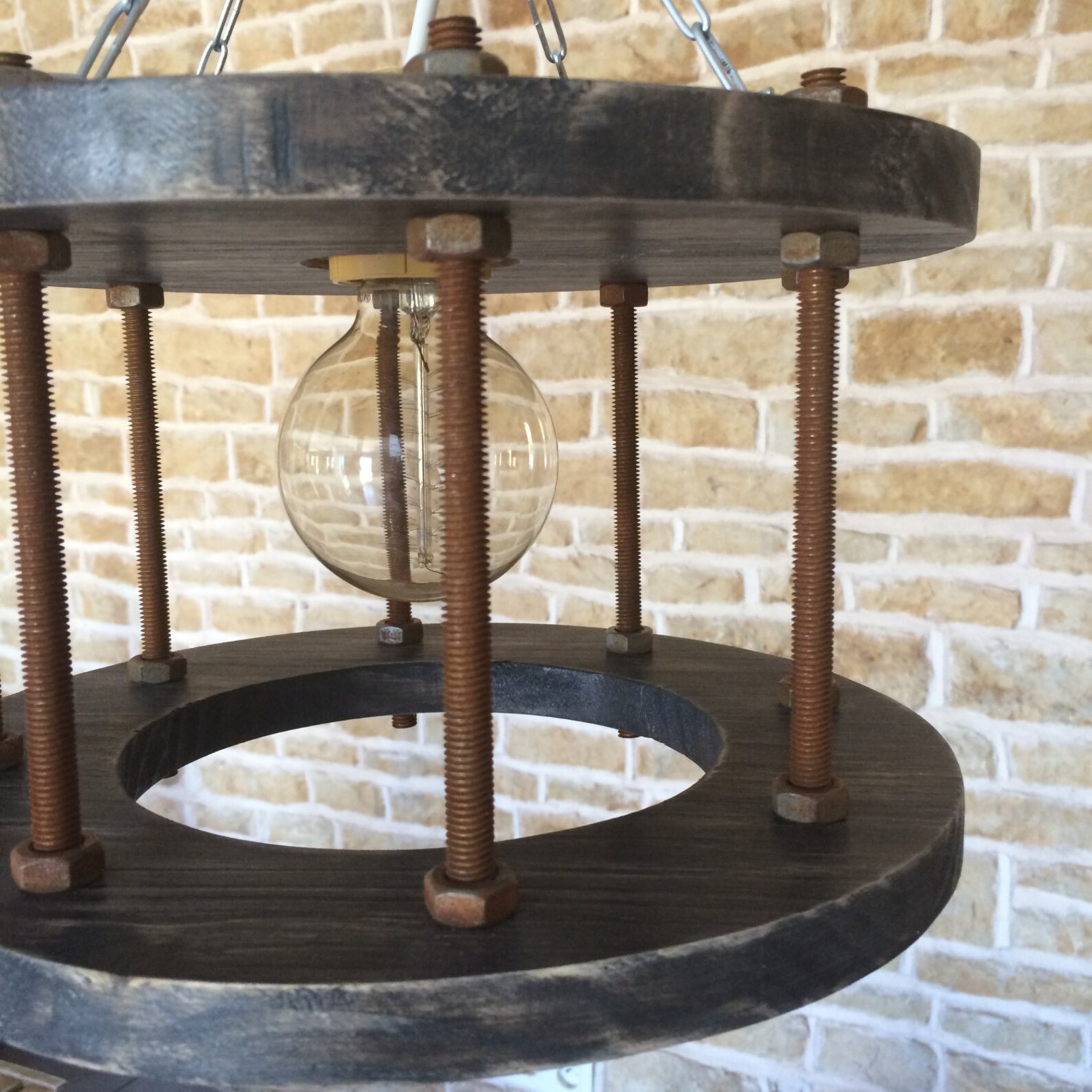 Rustic Chandelier Industrial Light Rustic Light Fixture | Etsy