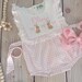Baby Girls Embroidered Easter Romper, Pink Gingham Outfit, My First ...