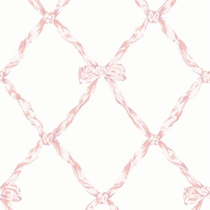 Madelyn's Pink and Lavender Ribbon Trellis - Etsy