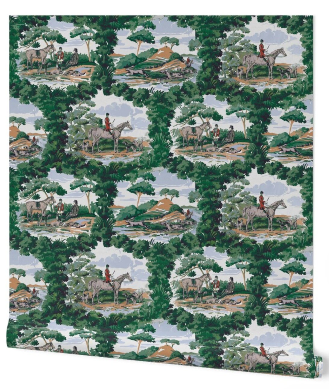 Ralph Vintage Horse Wallpaper - Etsy