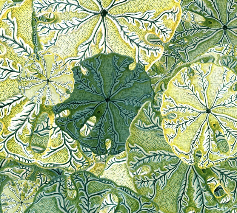 Atlantis Mural Available in Your Colors - Etsy