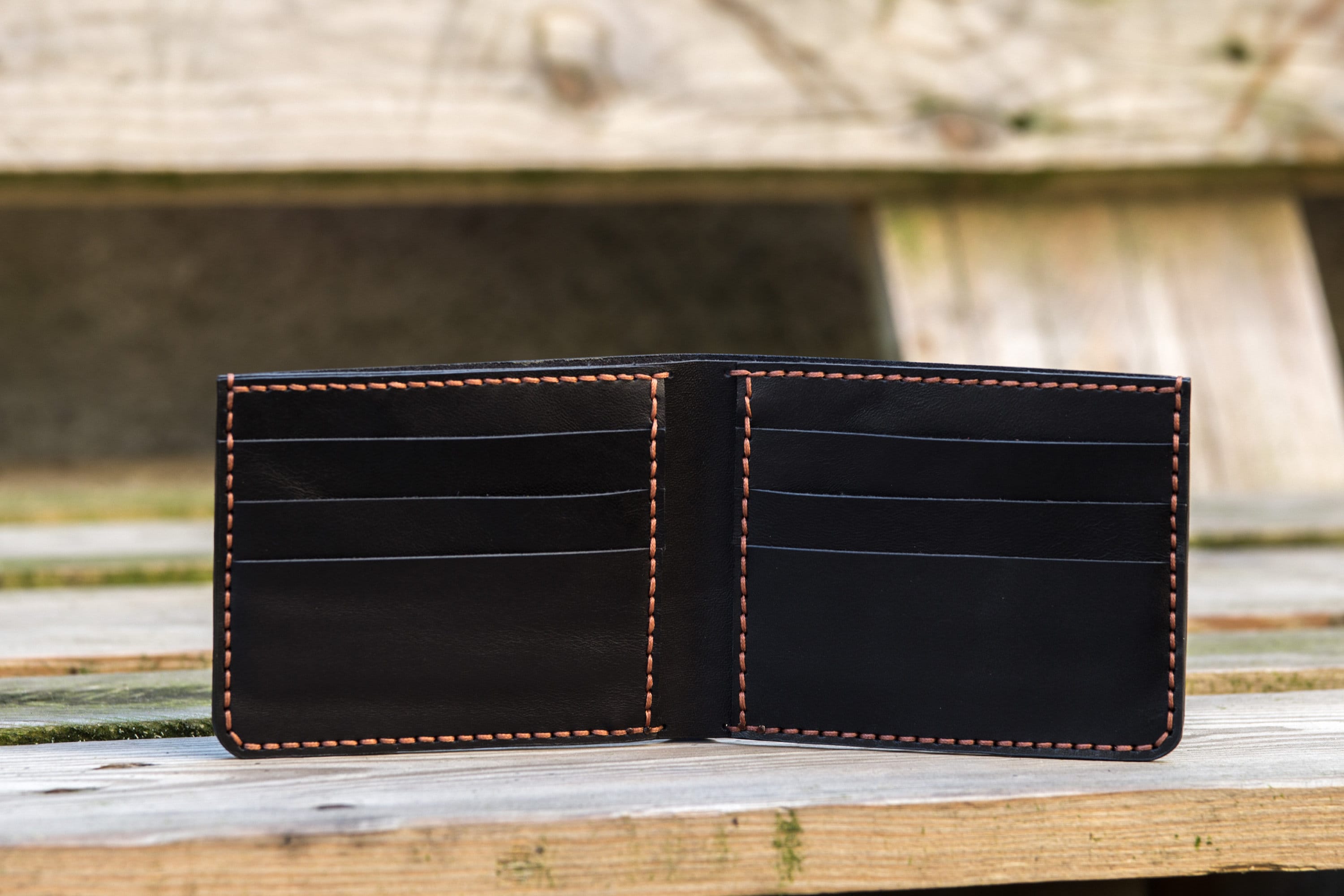 Custom Leather Wallet-Handmade Wallet-Hand Dyed Wallet-Personalized ...