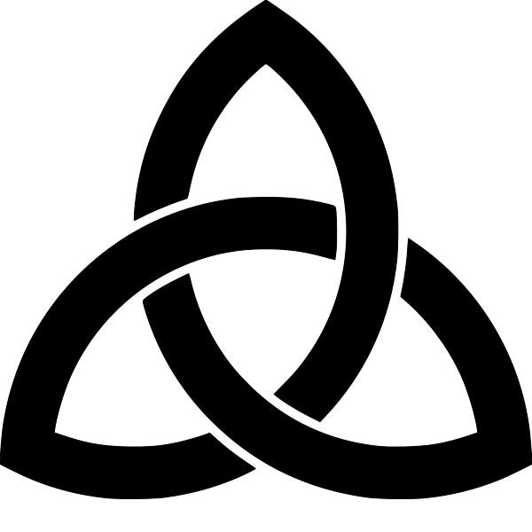 Celtic Trefoil Cutting Stencil/vinyl SVG File | Etsy