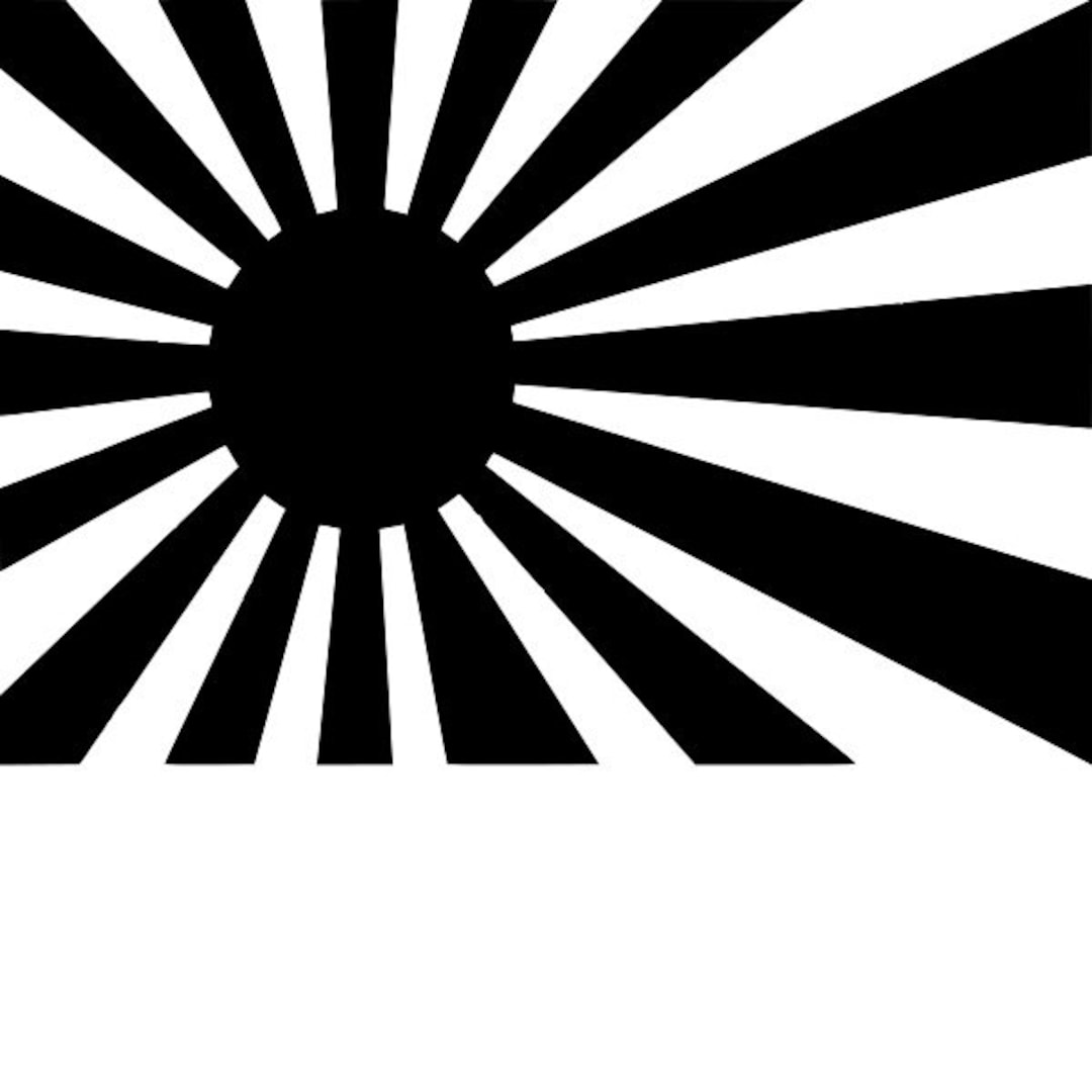 Rising Sun Stencil RE-USABLE 10 X 7 INCH - Etsy UK