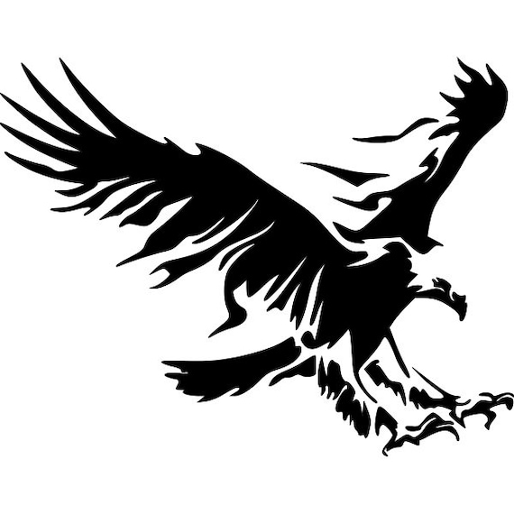 Flying Eagle Stencil