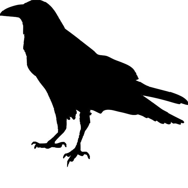 Crow Stencil - Etsy