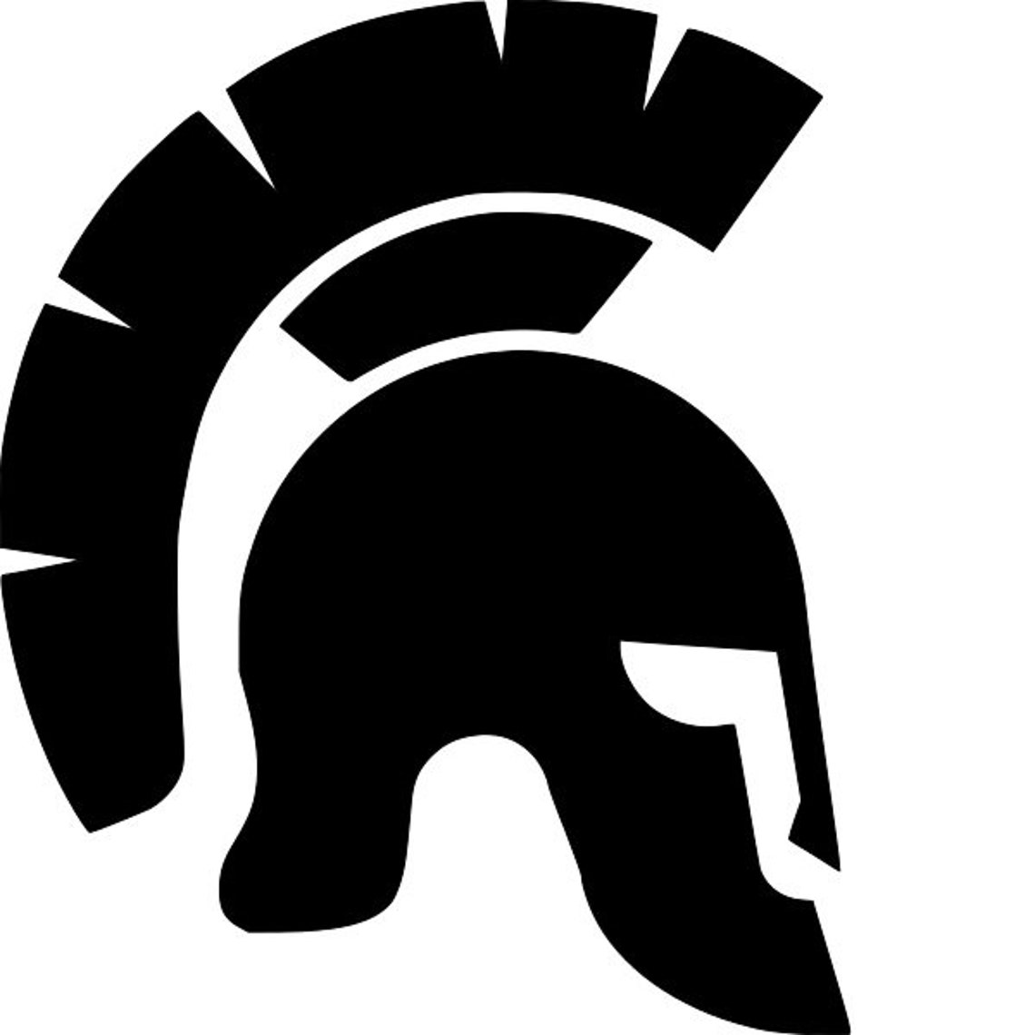 Centaur Helmet Stencil RE-USABLE 7 X 8.5 INCH - Etsy UK