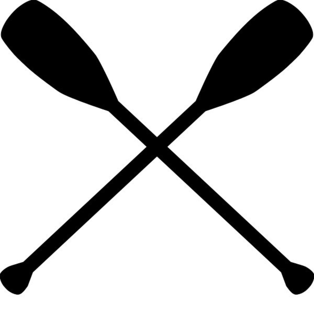 Crossed Oars Stencil RE-USABLE 8 X 7.5 Inch - Etsy