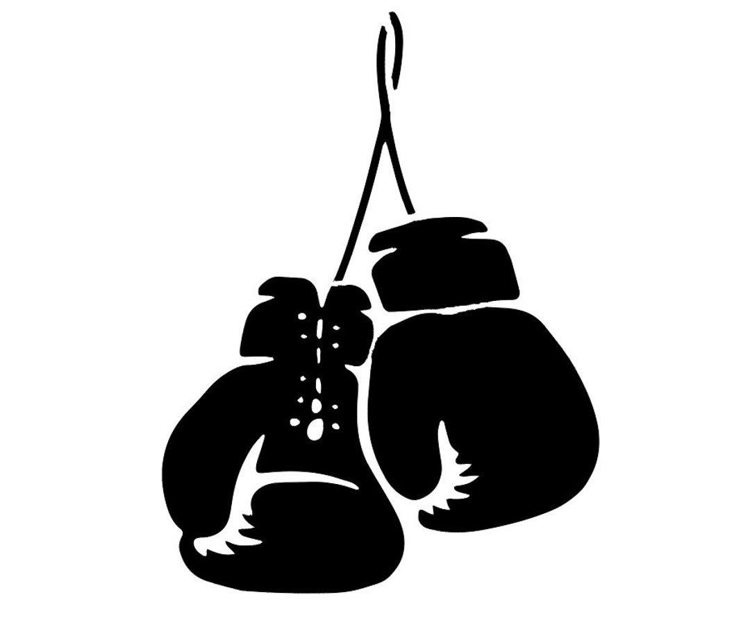 Boxing Gloves Stencil RE-USABLE 7.5 Inch X 10 Inch - Etsy