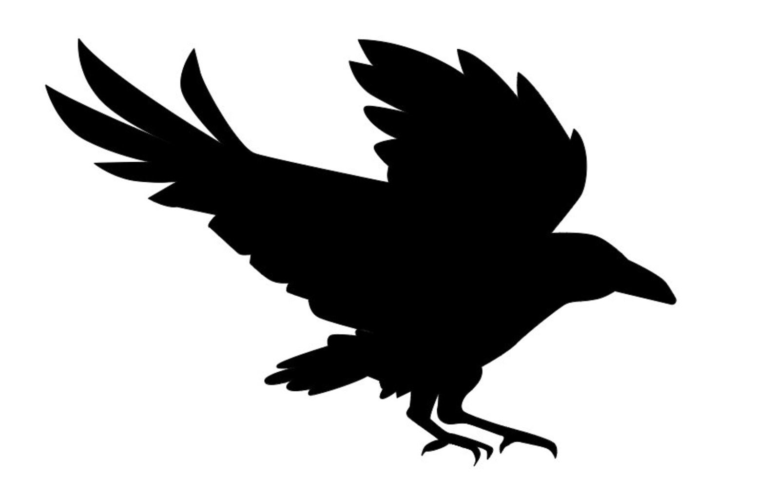 Flying Crow Stencil Design 2 REUTILIZABLE 10 x 6.75 pulgadas - Etsy España