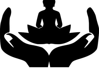 Thai Buddha Reflection Stencil Yoga Studio Crafting - Etsy