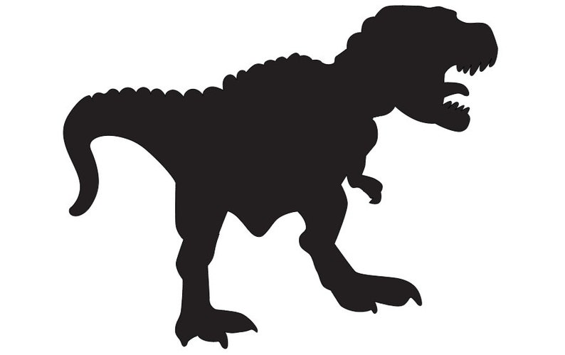 T Rex Stencil RE-USABLE 9.5 X 7.5 Inch - Etsy