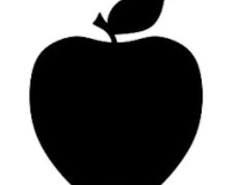 Apple Stencil Reusable Apple Stencil Art Stencil DIY Craft Stencil ...