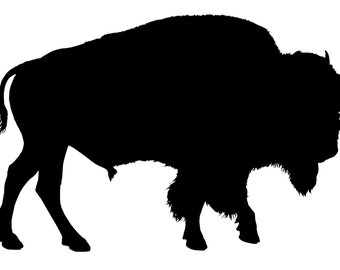 Bison Stencil - Etsy