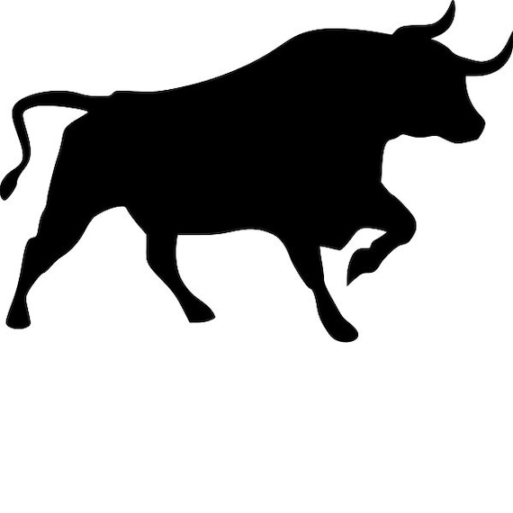 Bull Stencil RE-USABLE 10.5 X 7 INCH | Etsy