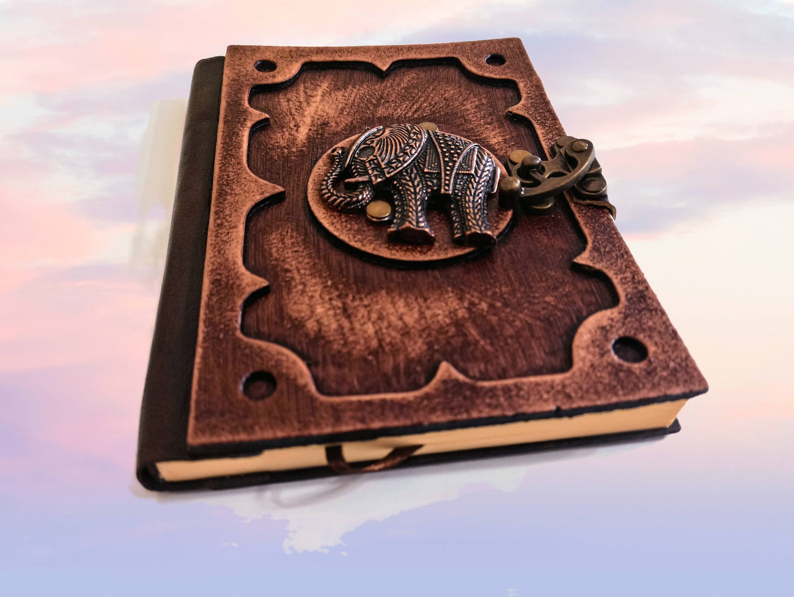 Leather Journal / Notebook/ Diary / Daybook/ Memorybook Gift For - Etsy