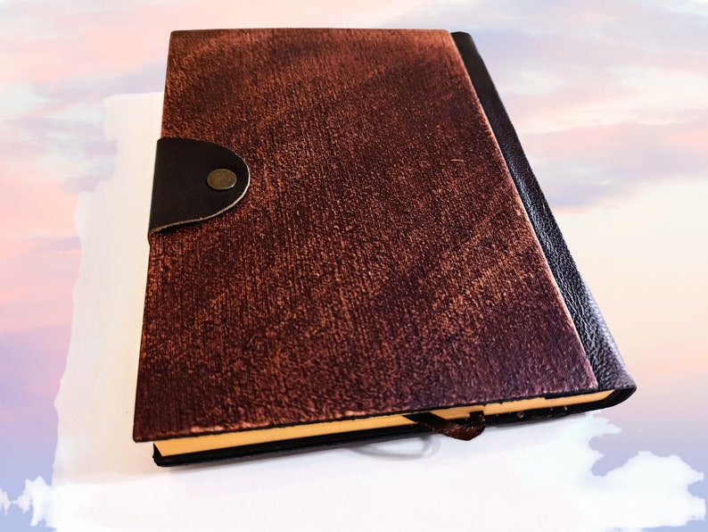 Leather Journal / Notebook/ Diary / Daybook/ Memorybook Gift For - Etsy