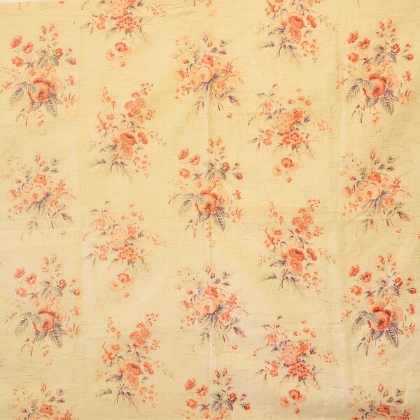 Vintage Rose Fabric - Etsy