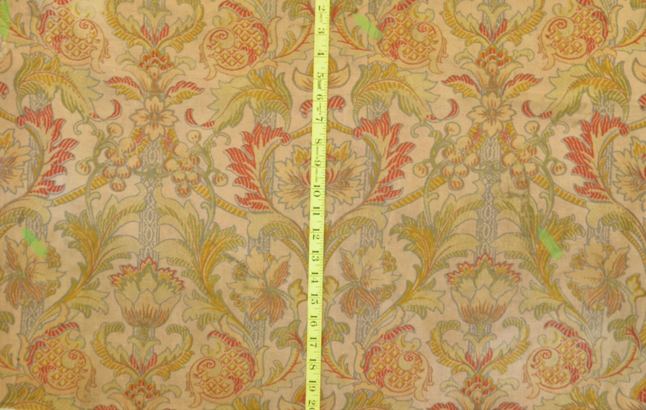 Antique French Fabric 1840's 1860's 1880's 19thc. French Chateau ...