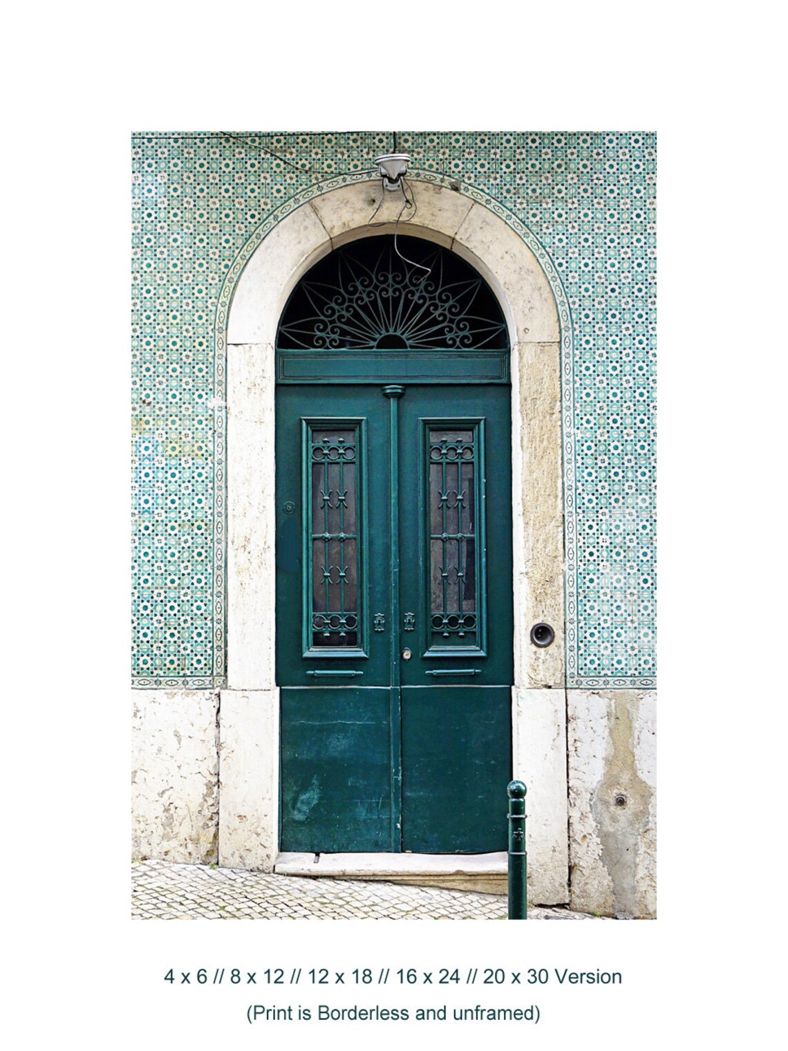 Portugal Photography Print Lisbon Door Picture Small | Etsy