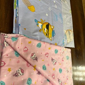 Octonauts Cotton Fabric. Lilac Blue and Pink Color. Small/ Medium Print ...