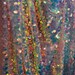 Pink Big Drop Lure Dangling 18 Mm Holographic Payette Sequin Fabric ...