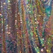 Pink Big Drop Lure Dangling 18 Mm Holographic Payette Sequin Fabric ...