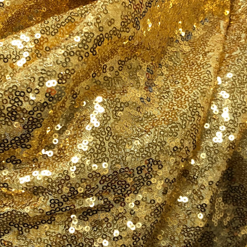 Gold Sequin Linens - Etsy