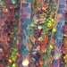 Pink Big Drop Lure Dangling 18 Mm Holographic Payette Sequin Fabric ...